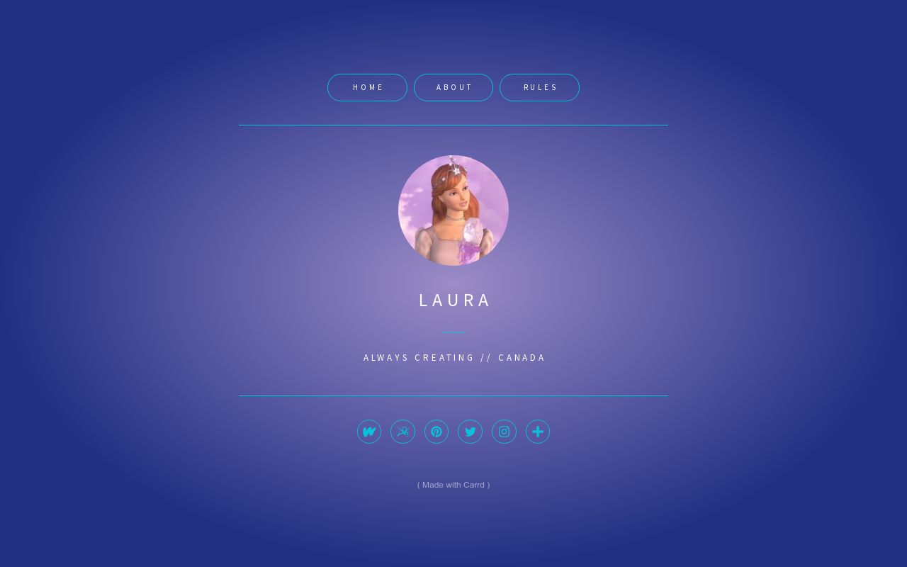 Laura's Carrd